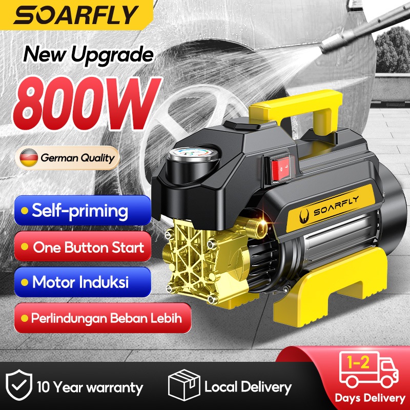 Jual [COD] 800W Alat steam cuci motor & mobil Jet Cleaner High Pressure ...