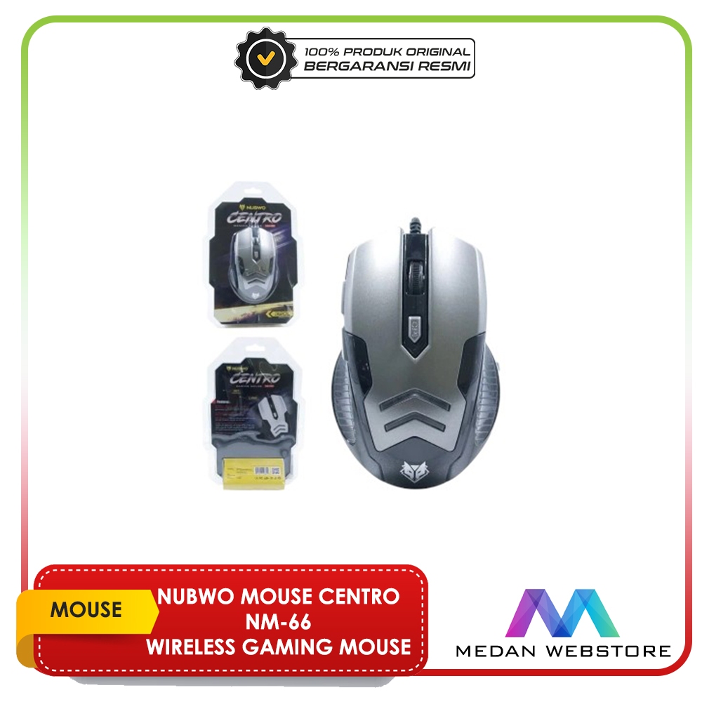 Jual Mouse Gaming Nubwo NM-66 Centro Gaming Mouse Original | Shopee Indonesia