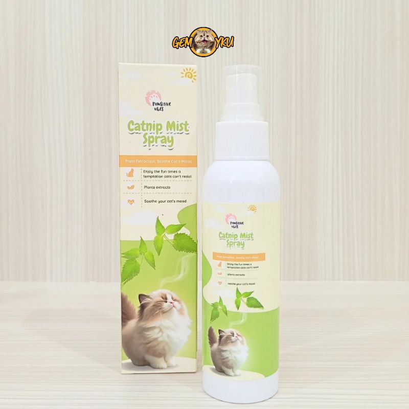 Jual Catnip Spray Penghilang Stress Untuk Kucing 120ml - Semprotan Natural Alami Anti Stress ...