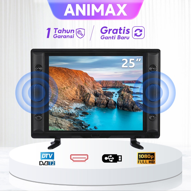 Jual Animax TV LED Digital 25 Inch Digital TV 22 inch 24 inch 25 inch ...