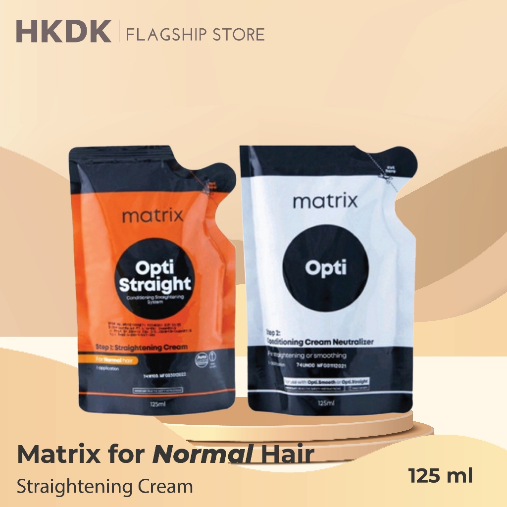 Jual Matrix Opti Straight Rebonding Pelurus Rambut 125ml | Shopee Indonesia