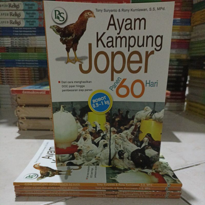 Jual BUKU BUDIDAYA / PETERNAKAN / PERTANIAN / PERIKANAN / KEHUTANAN / AYAM KAMPUNG JOPER PANEN ...