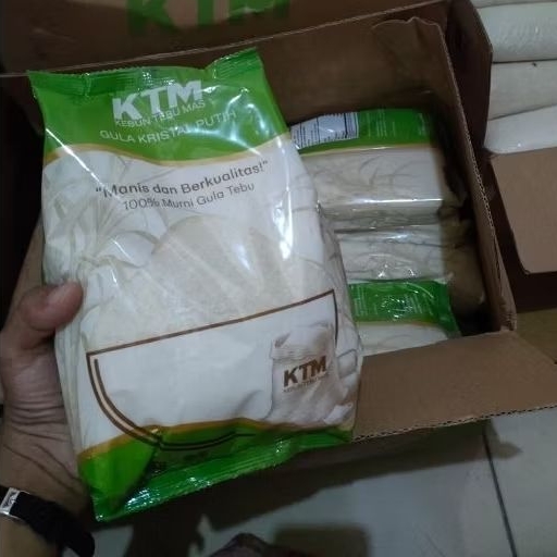 Jual gula pasir putih KTM kemasan 1kg | Shopee Indonesia