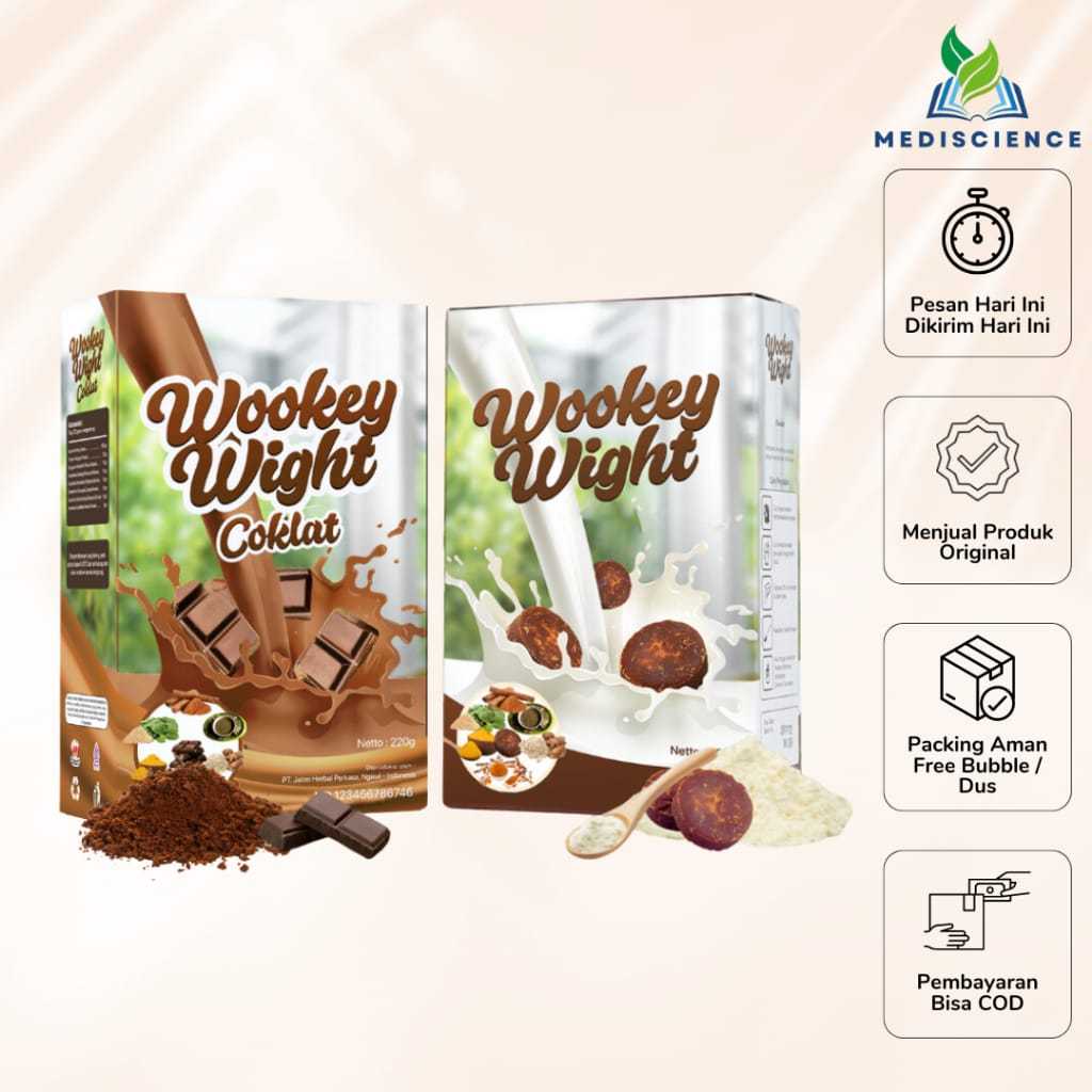 Jual (1 BOX) Wookey Weight - Susu Penambah Berat Badan 200gr Paket ...