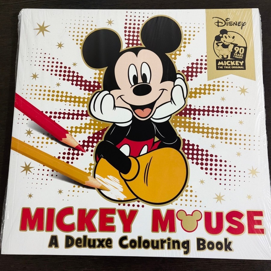 Jual Buku Disney Mickey Mouse deluxe colouring book | Shopee Indonesia