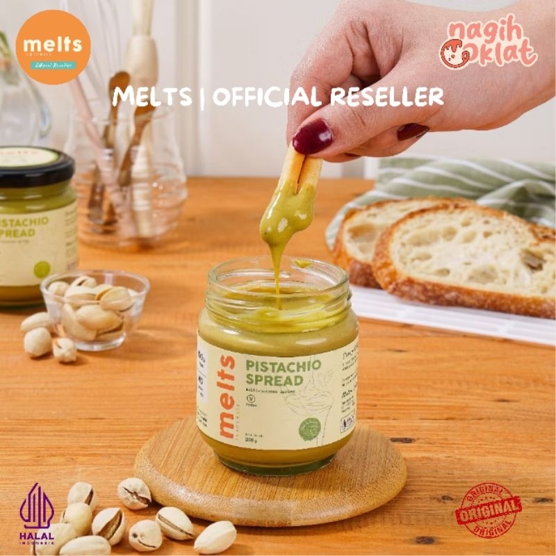 Jual MELTS Pistachio Spread (MOHON BACA DESKRIPSI PRODUK) | Selai ...