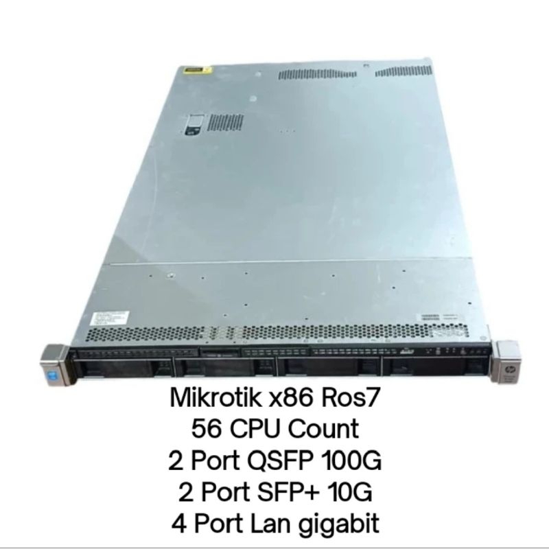 Jual Mikrotik x86 56 CPU 2 Port QSFP 100G | Shopee Indonesia