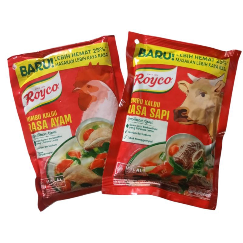Jual Royco ayam dan sapi 220gr (sepasang Royco ayam + sapi) | Shopee ...