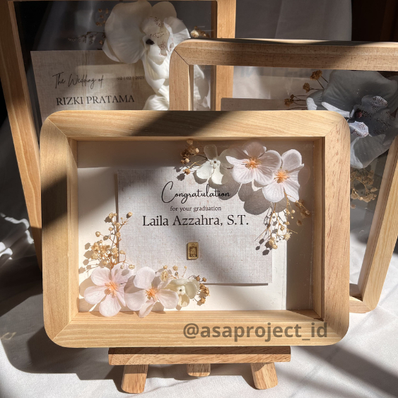 Jual Frame Pigura 3D Hadiah Wisuda | Kado Ulang Tahun | Gift ...