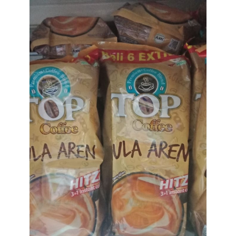 Jual TOP COFFEE GULA AREN INSTAN 1 PACK (9 Sachet) | Shopee Indonesia