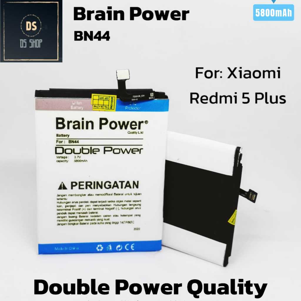 Jual Baterai Hp BN44 BN 44 untuk Xiaomi Redmi 5+ 5Plus Batre Battery ...