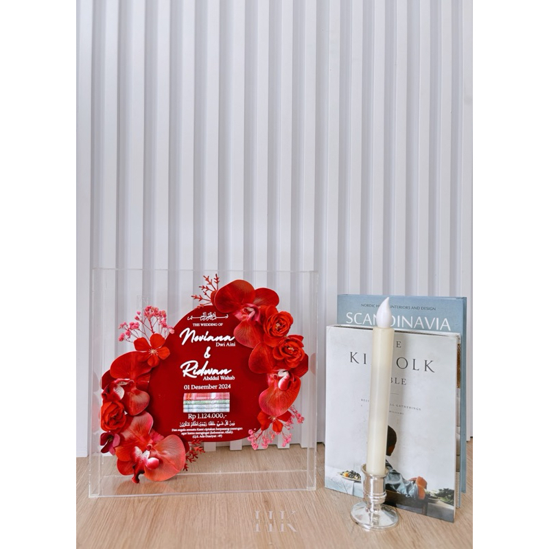 Jual Mahar Pernikahan Akrilik 30x30 cm - Modern & Elegan | Shopee Indonesia