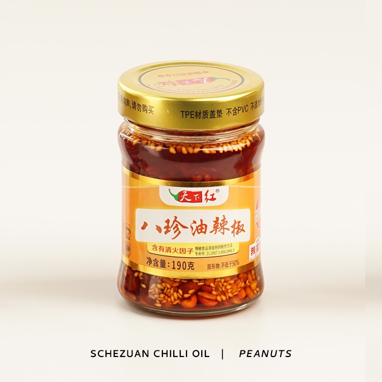 Jual Red Panda | Sichuan Chilli oil Minyak Cabai: Peanuts | Kacang ...