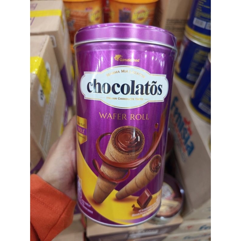 Jual CHOCOLATOS WAFER ROLL | Shopee Indonesia