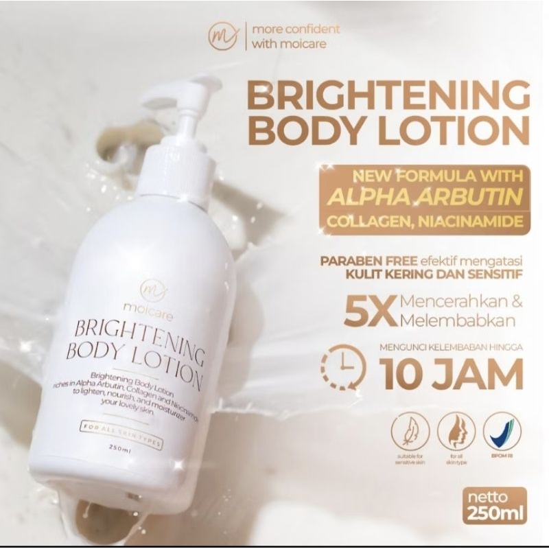 Jual MOICARE Whitening & Brightening Body Serum - Pemutih Badan Pencerah Kulit | Bodycare | Body ...