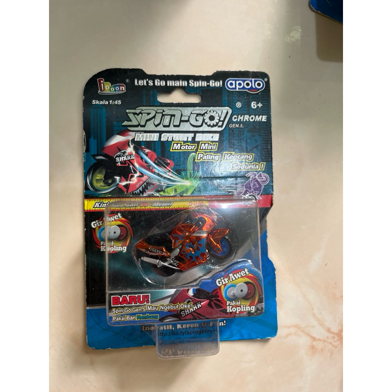 Jual Spin go - gen 5 (orange blue ) | Shopee Indonesia