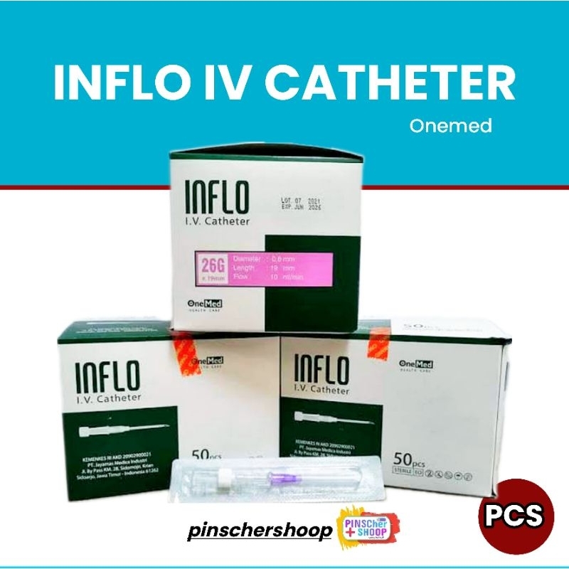 Jual INFLO IV CATH ONEMED / PCS | Shopee Indonesia