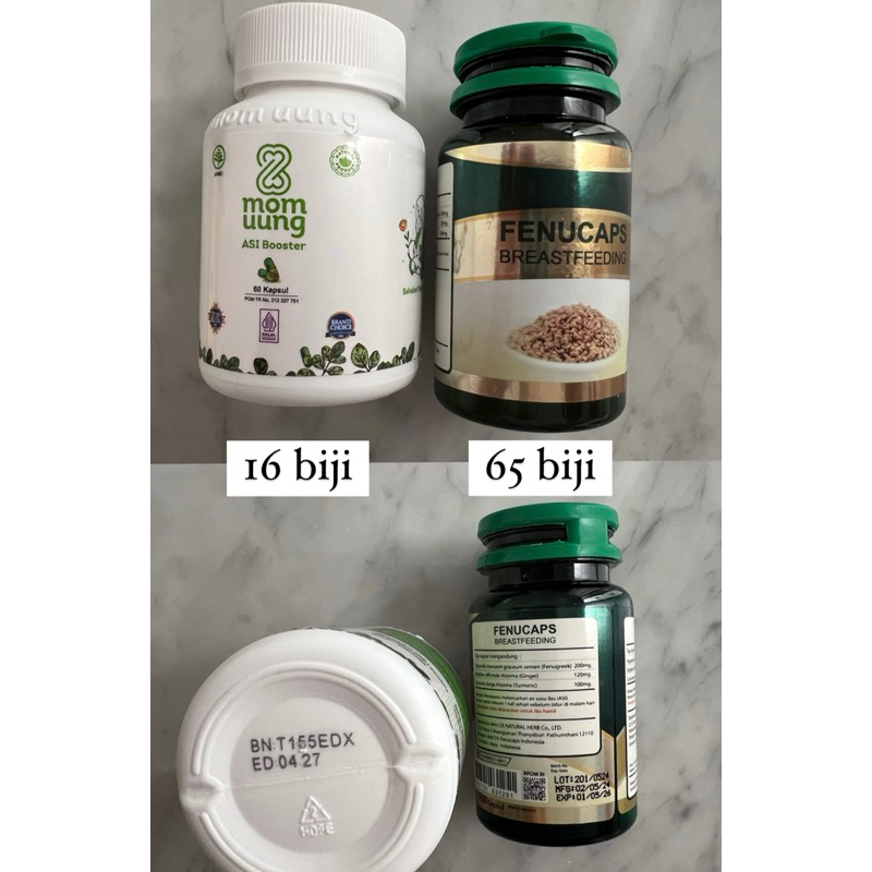 Jual Asi Booster FENUCAPS free MOM UUNG exp 2026 | Shopee Indonesia