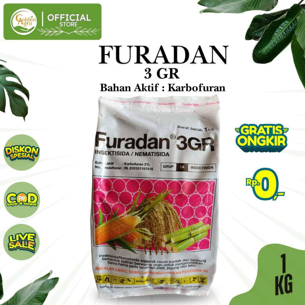 Jual FURADAN 3GR GR 1KG KG ORIGINAL | Shopee Indonesia