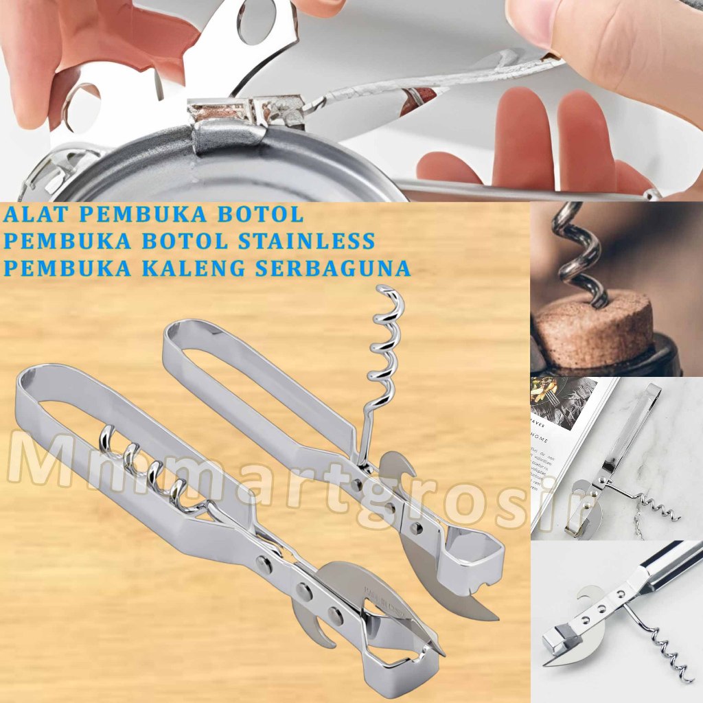 Jual Alat Pembuka Botol / Pembuka Tutup Botol Stainless / Pembuka Botol ...