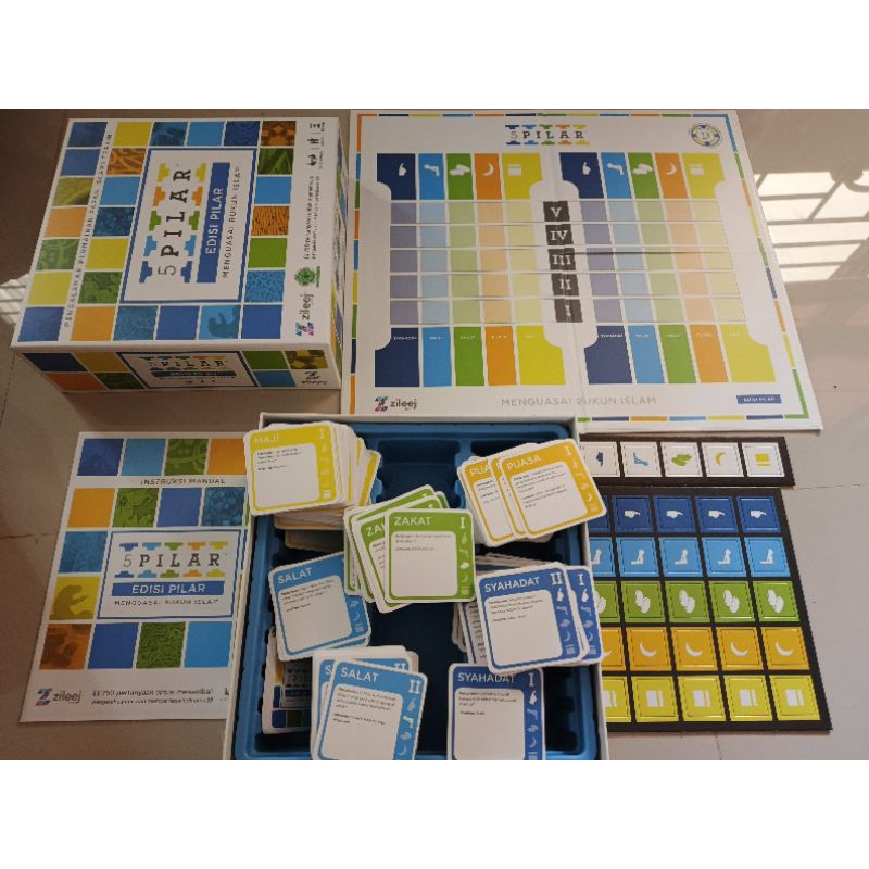 Jual Boardgames 5 Pilar Edisi Rukun Islam - Republika | Shopee Indonesia