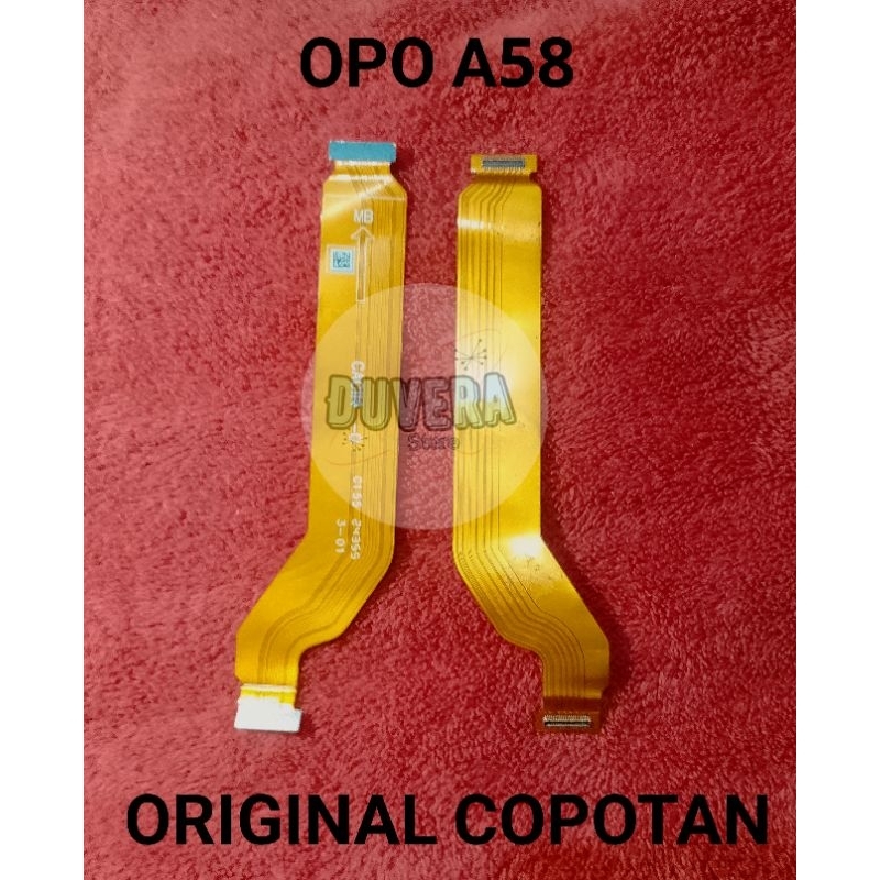Jual fleksibel flexibel main board / ui board Oppo a58 original copotan | Shopee Indonesia