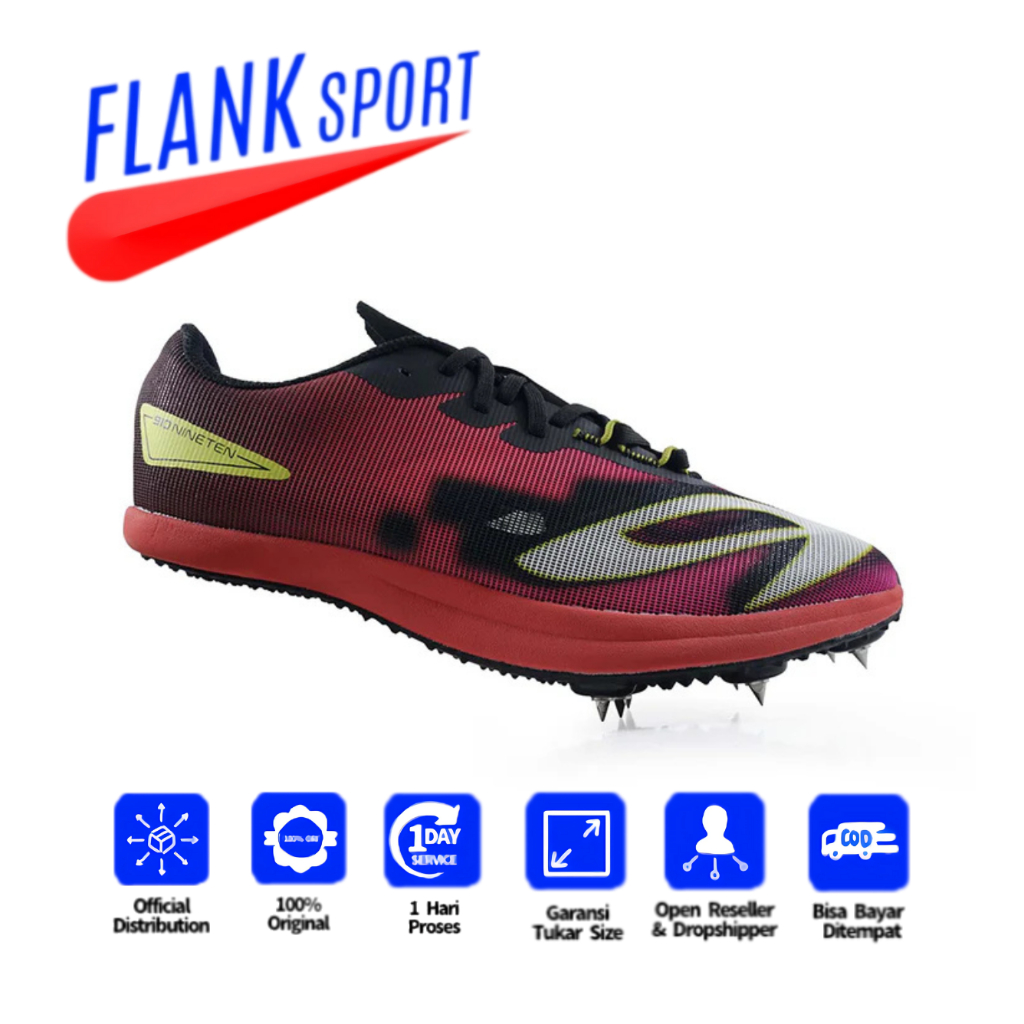 Jual Sepatu Spikes Lari 910 Nineten Haze Middistance Spikes Black ...