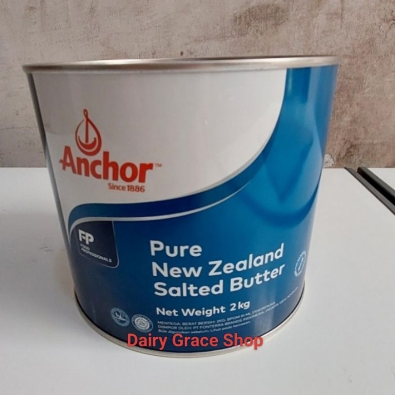 Jual Butter Mentega Wijsman Wisman Butter Kaleng Berat 2KG | 2,270KG ...