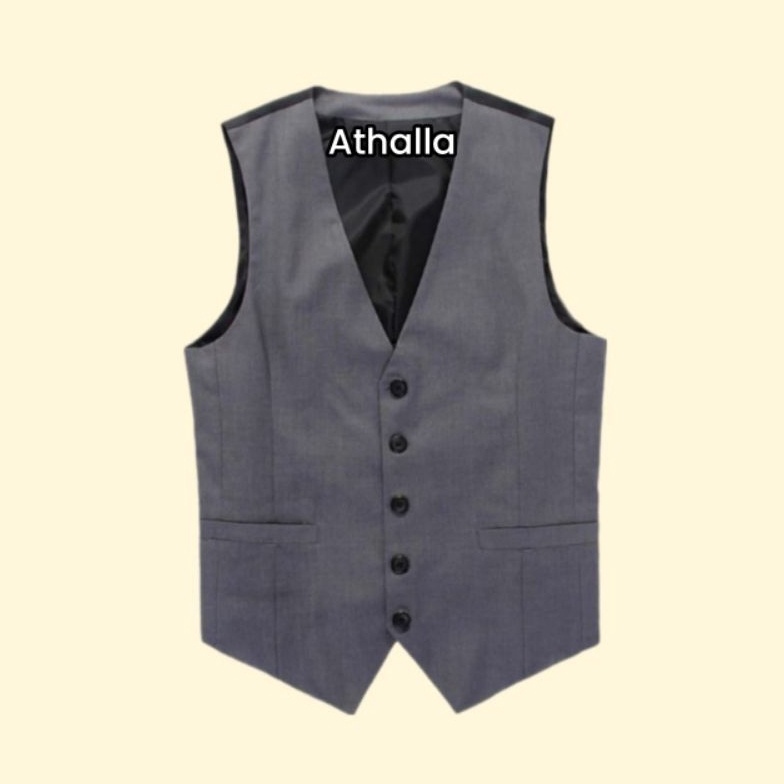 Jual KODE W74C Rompi kampus formalRompi waiter hotelRompi setelan jas ...