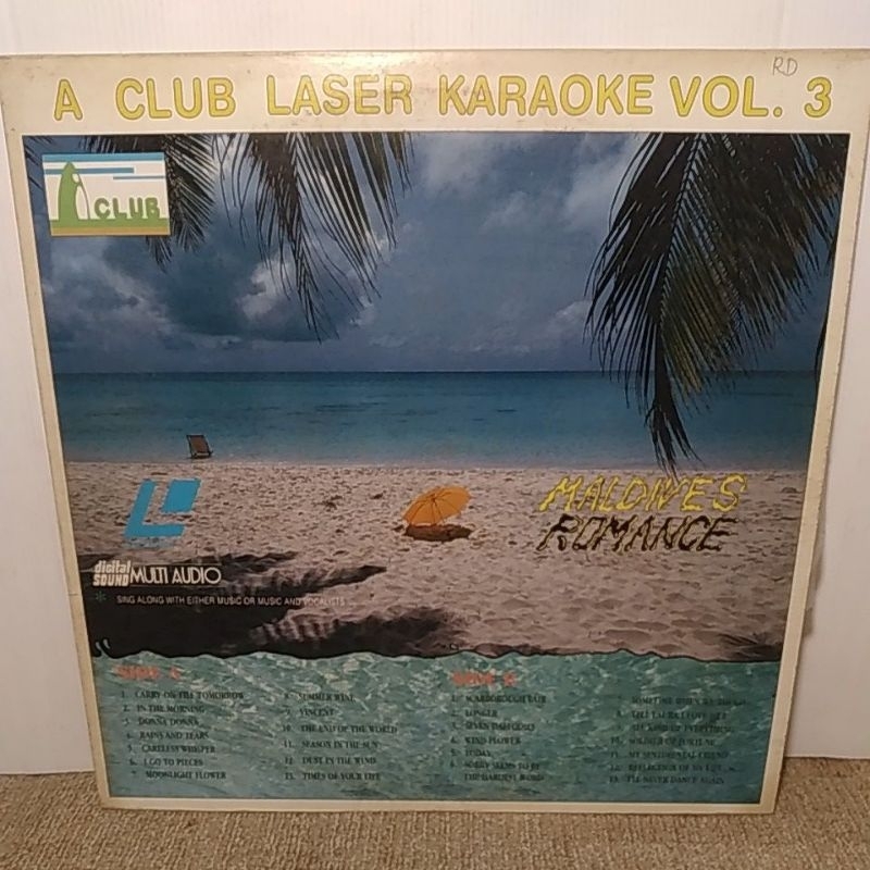 Jual LaserDisc musik A club laser karaoke vol.3 | Shopee Indonesia