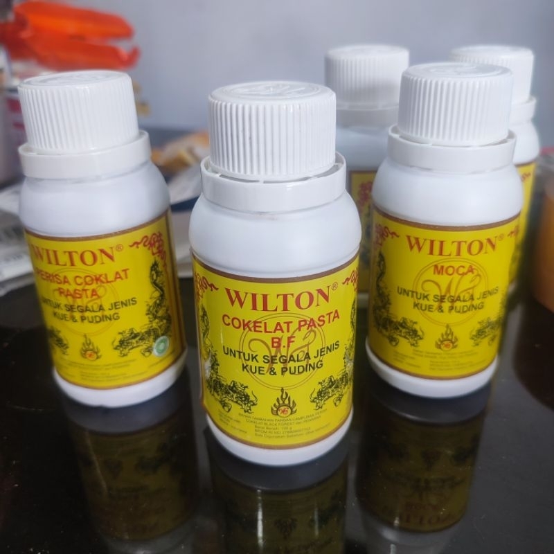 Jual Wilton Pasta Blackforest Moca Coklat Pasta Pandan | Shopee Indonesia