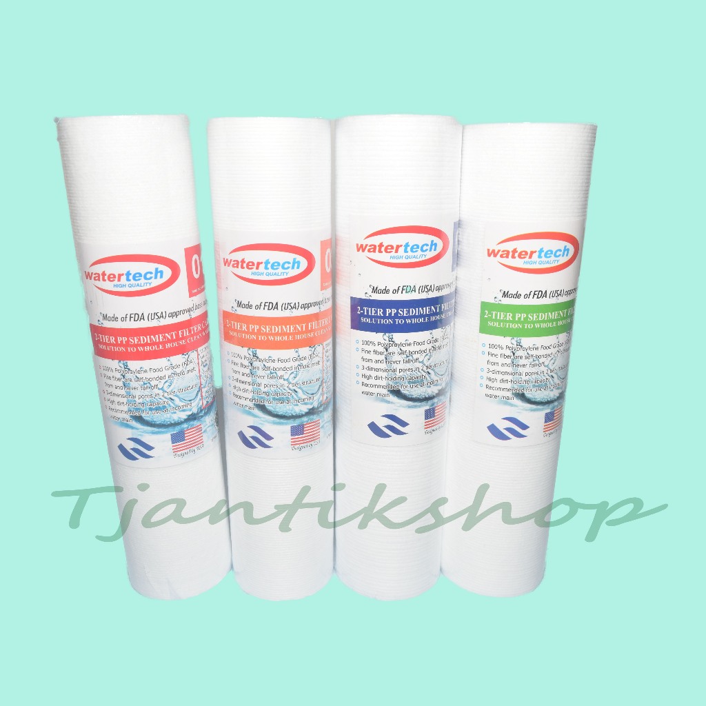 Jual SEDIMENT WATERTECH 10 INCH/ WATER FILTER UKURAN 1,3,5,10 MICRON ...