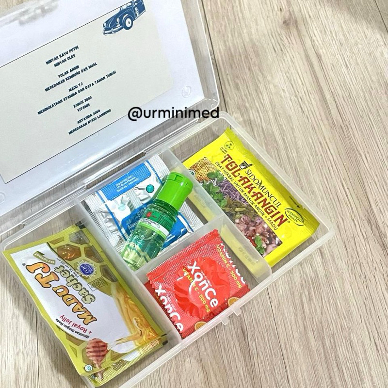 Jual APOTEK MINI | HAMPERS KIT | [PAKET HEMAT] TIPE D | OBAT LENGKAP ...