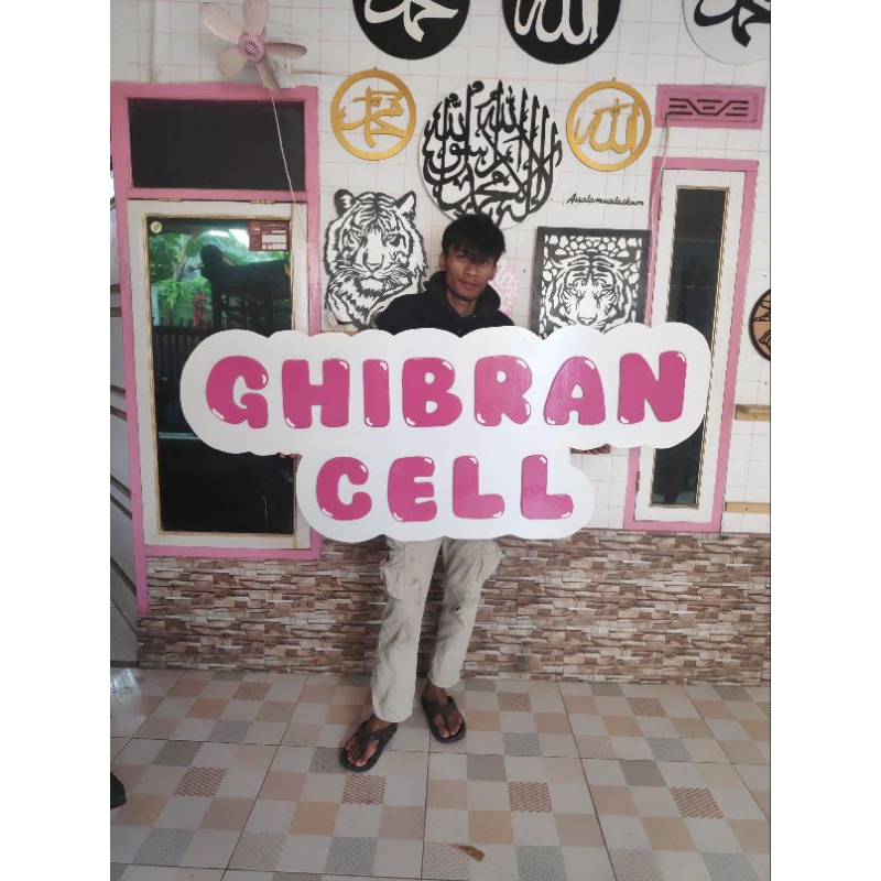 Jual Huruf Timbul Tebal , Font Popcat , Tinggal Tempel , Baca Deskripsi ...