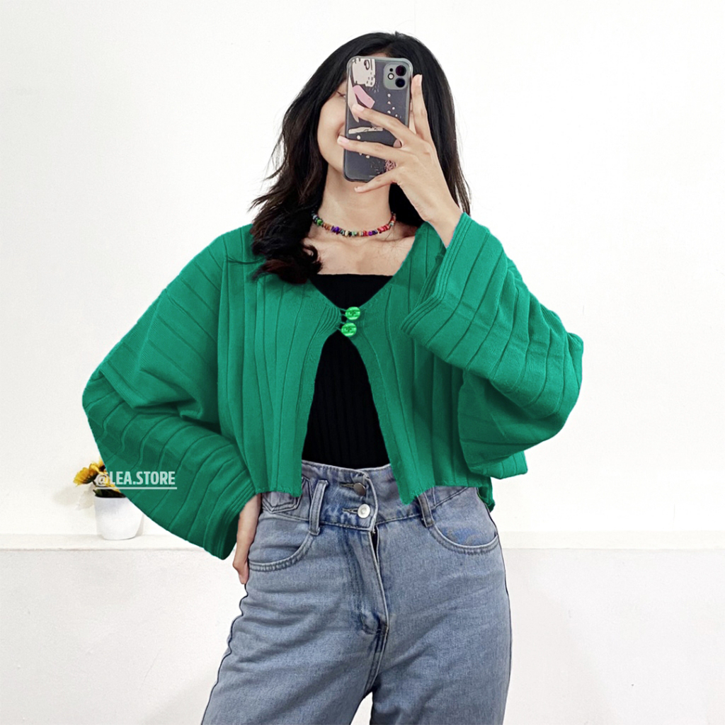 Jual CLARISA KNIT CARDIGAN / OUTER RAJUT OVERSIZE / LEA STORE | Shopee Indonesia