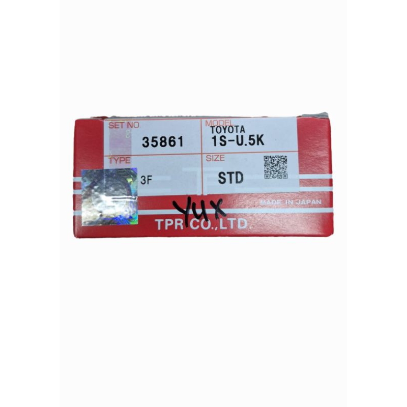 Jual TP RING PISTON TOYOTA KIJANG 1S-U.5K SIZE STD (35961) | Shopee ...