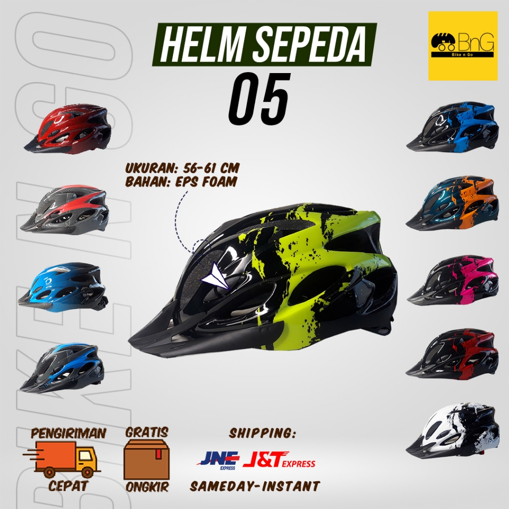 Jual Helm Sepeda Unisex Dewasa – Desain Aerodinamis, Nyaman & Aman ...