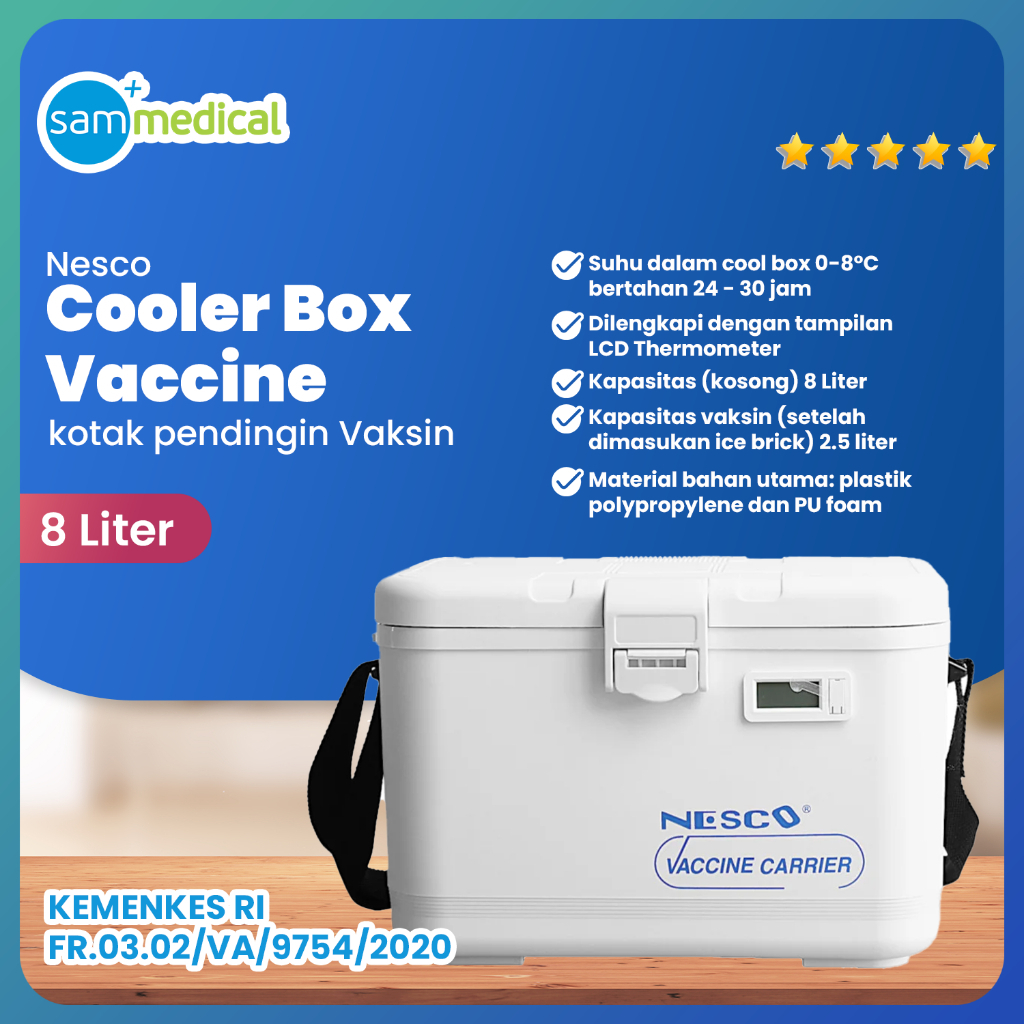 Jual Nesco Cool Box / Cold Chain Box / Carrier Box / Kotak Pendingin ...