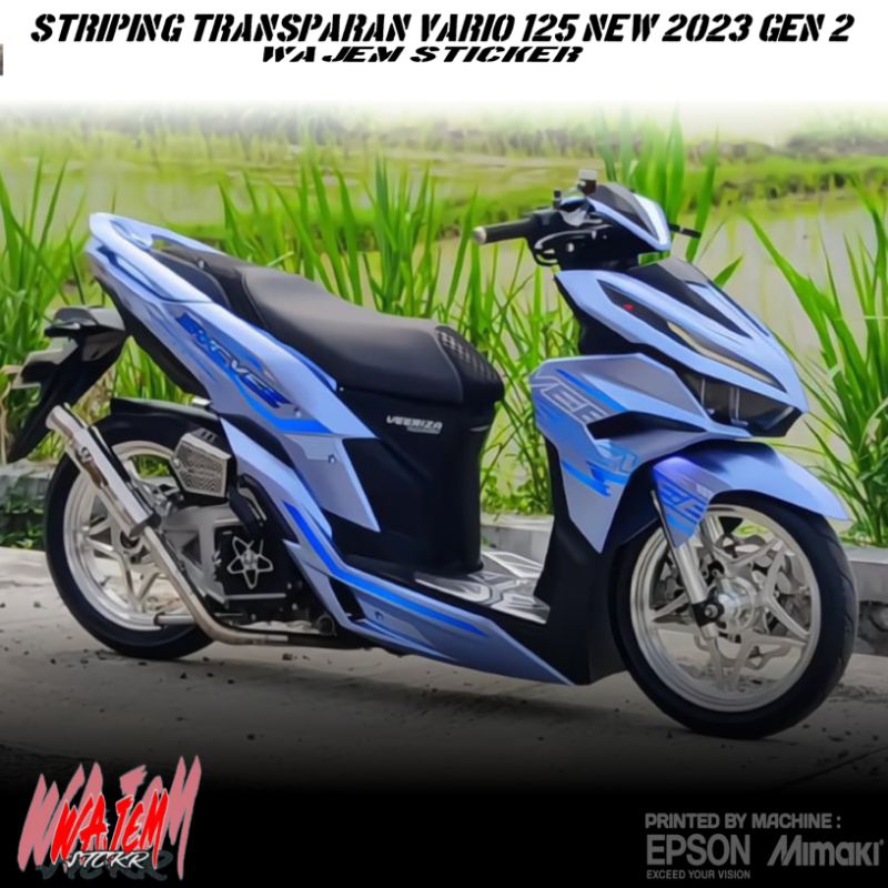 Jual STRIPING STIKER VARIO 125 NEW 2023 GEN 2 VARIO 125 V3 CLICK 125i ...
