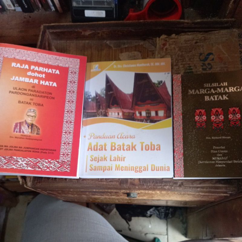 Jual Paket 3 Buku Adat Batak Toba : Panduan Acara Adat Batak Toba ...