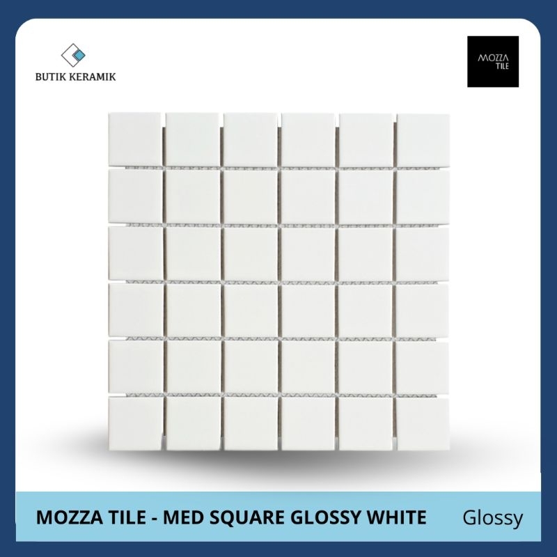 Jual Keramik Mosaic Persegi | Mozza Tile | Med Square Series | Keramik ...