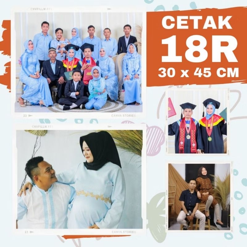Jual CETAK FOTO 18R 30 X 45 MURAH BERKUALITAS | Shopee Indonesia