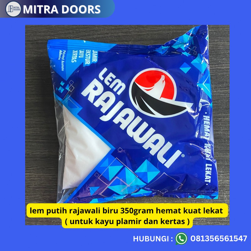 Jual lem putih rajawali biru 350gram hemat kuat lekat ( untuk kayu ...
