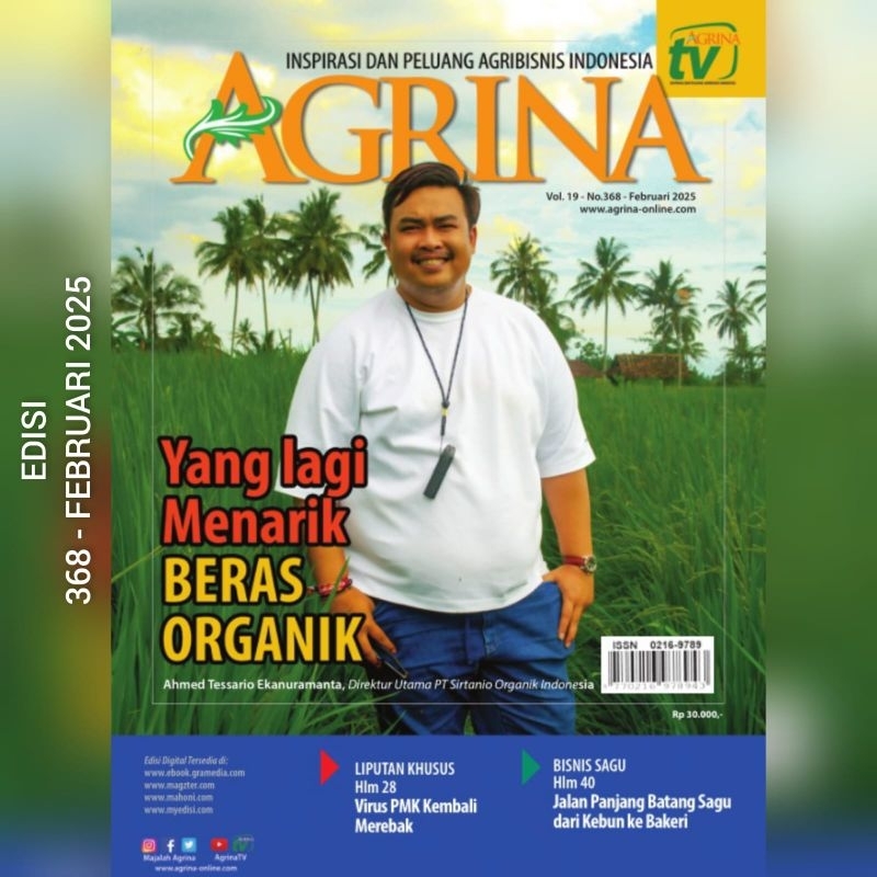 Jual MAJALAH AGRINA EDISI TAHUN 2025 | Shopee Indonesia