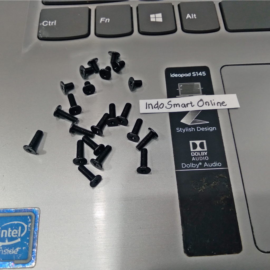 Jual [Baru] Baut casing laptop Lenovo Ideapad S145 mur sekrup cover ...
