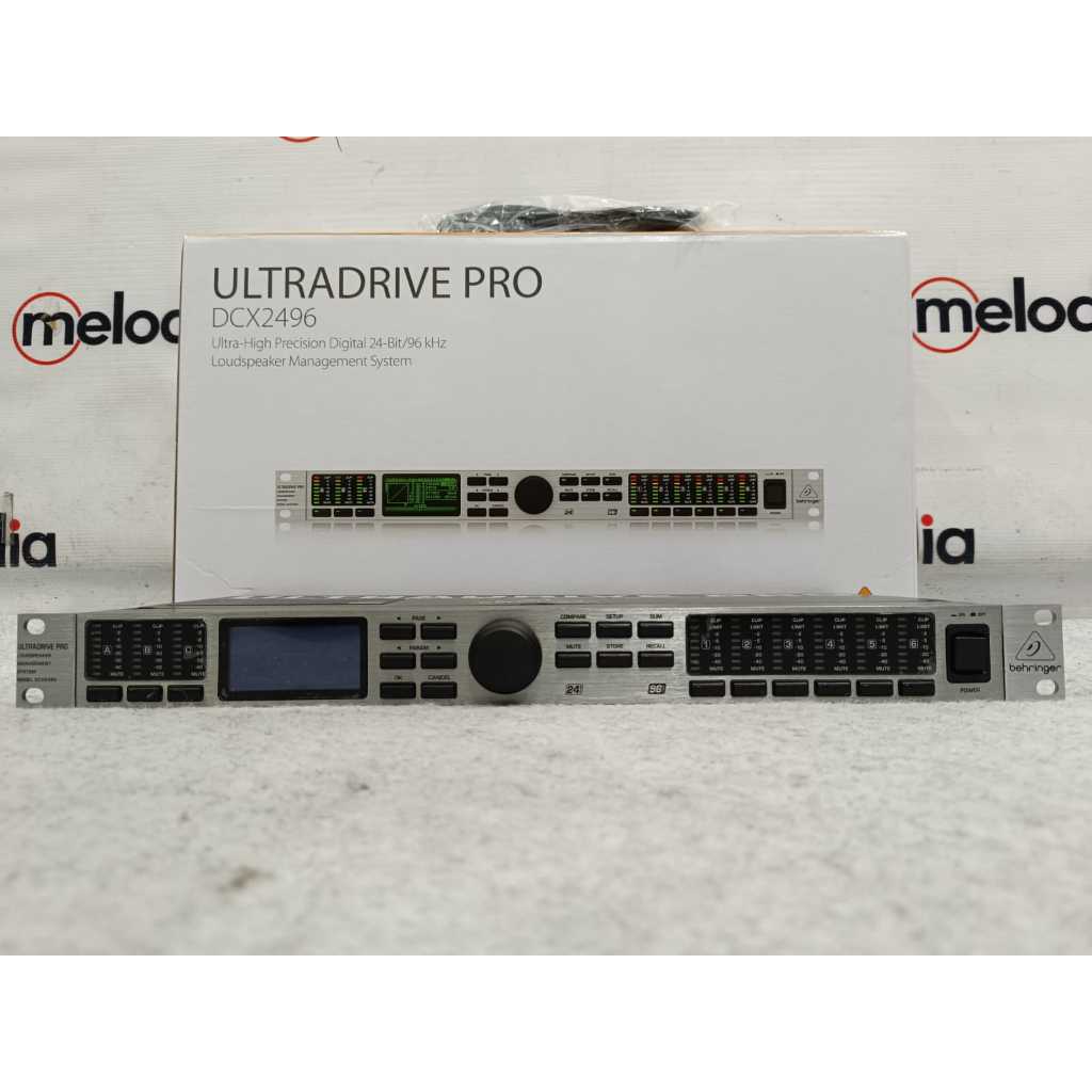 Jual Behringer DCX2496 Ultra-Drive Pro Loudspeaker Management | Shopee ...