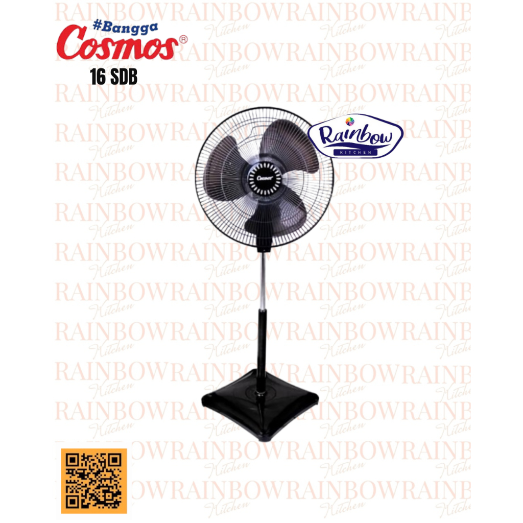 Jual Cosmos Stand Fan Type 16-SDB (16INCH) | Shopee Indonesia