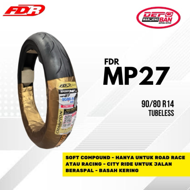 Jual BAN MATIC R14 TUBLESS SOFT COMPOUND FDR (MP27 & MP76),IRC (FASTI 2, FASTIPRO, & MBR110 ...