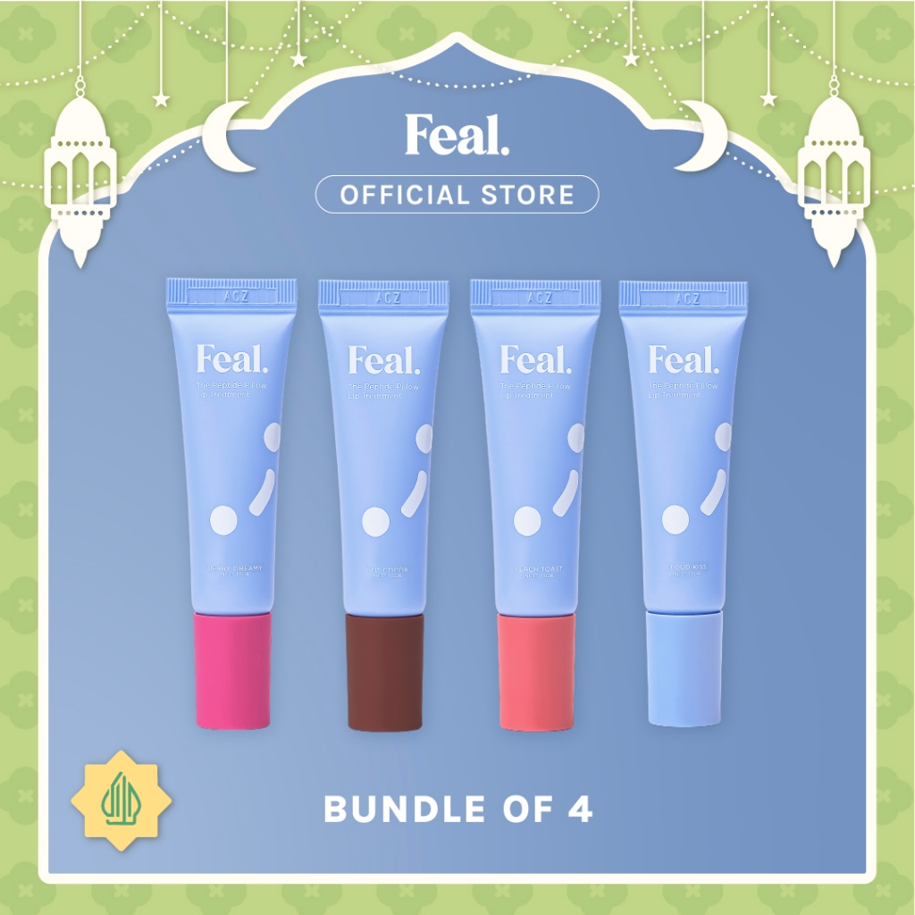 Jual Feal. The Peptide Pillow Lip Treatment - Bundle of 4 | Shopee ...