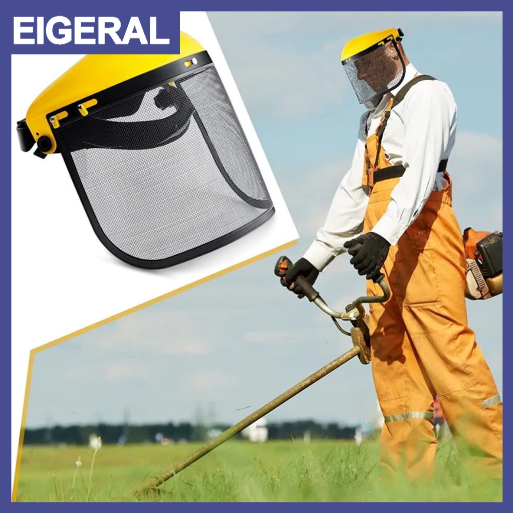 Jual Topeng Helm Mesin Potong Rumput Alat Pelindung Face Shield Mesin ...